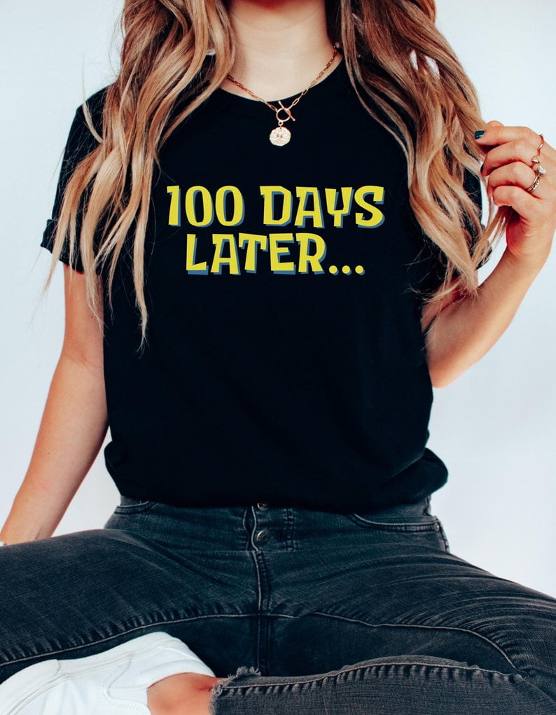 100 Days of School Unisex Softstyle T-Shirt, I Survived 100 Days Tee ...