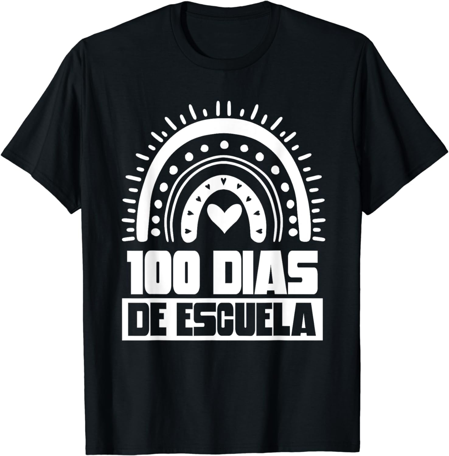 100 Dias De Escuela Kids Pupil 100 Days Of School Class T-Shirt ...