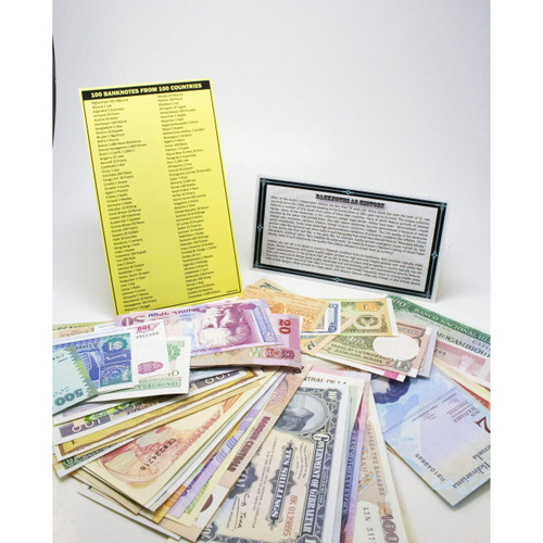 100 Different Banknotes from 100 Different Countries - Walmart.com