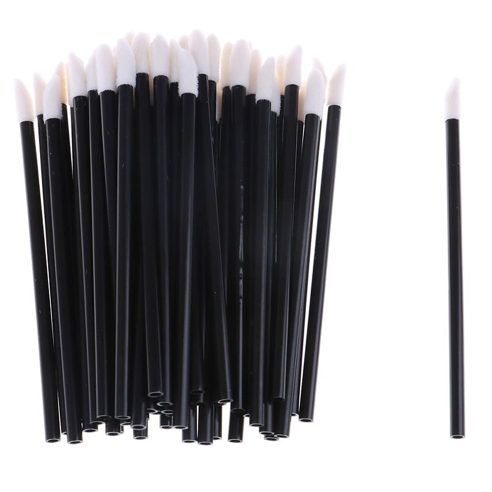 100 Disposable Lip Brush Gloss Wands Applicator Makeup Cosmetic Tool ...