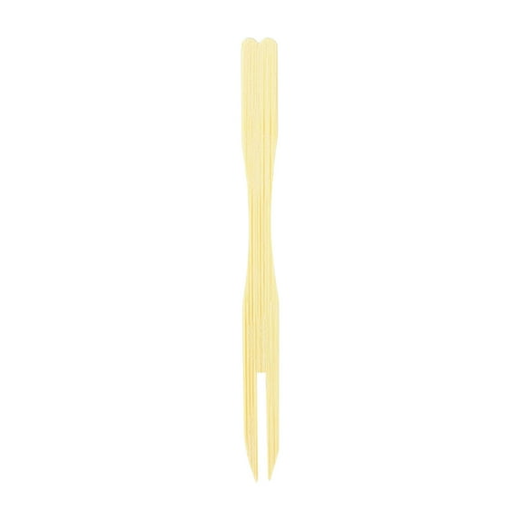 100 Disposable Wooden Cocktail Forks | Mini Forks for Charcuterie ...