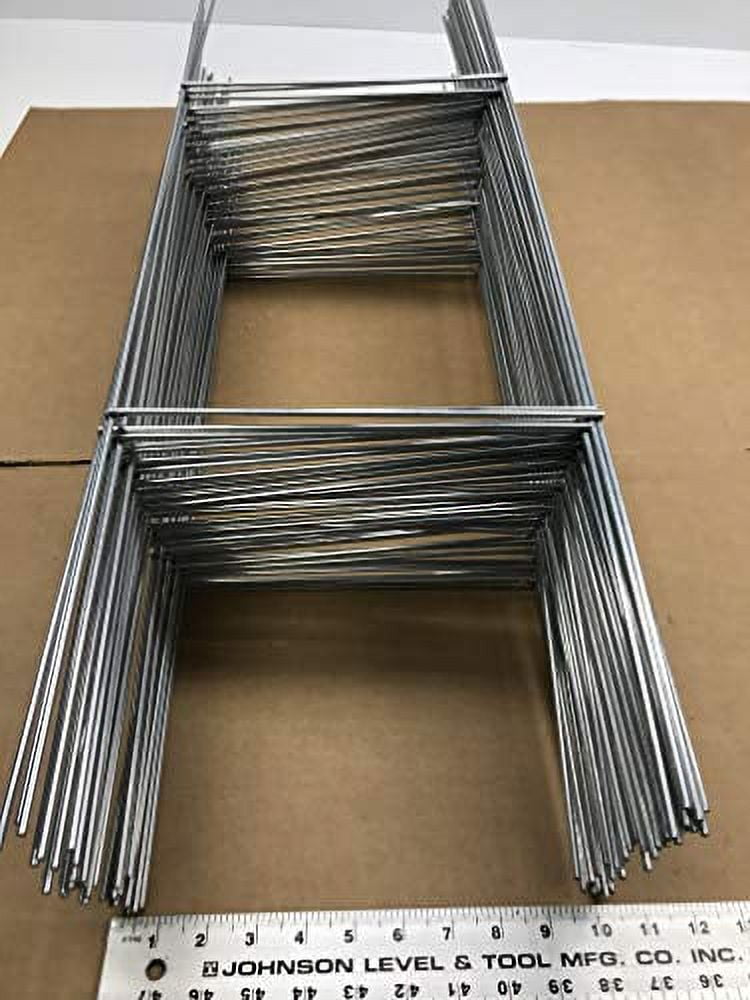 100 Double H-Frame Stake 10 x 30 inch x 9 Gauges Galvanized Wired Signs ...