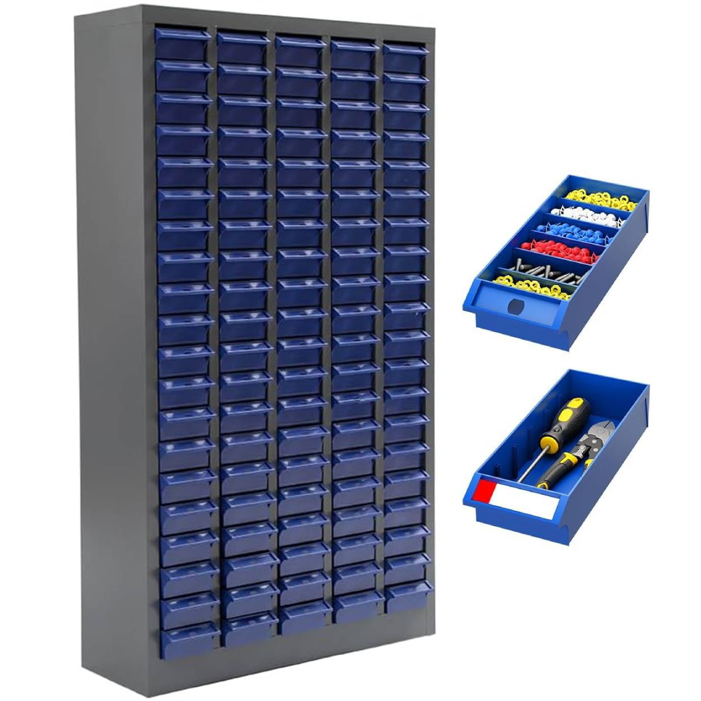 100 Drawer Cabinet Bolt and Nut Tool Storage Cabinet Part Cabinet ...