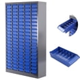 100 Drawer Hardware Organizer Cabinet, Multi-use Plastic Drawer Bolt ...