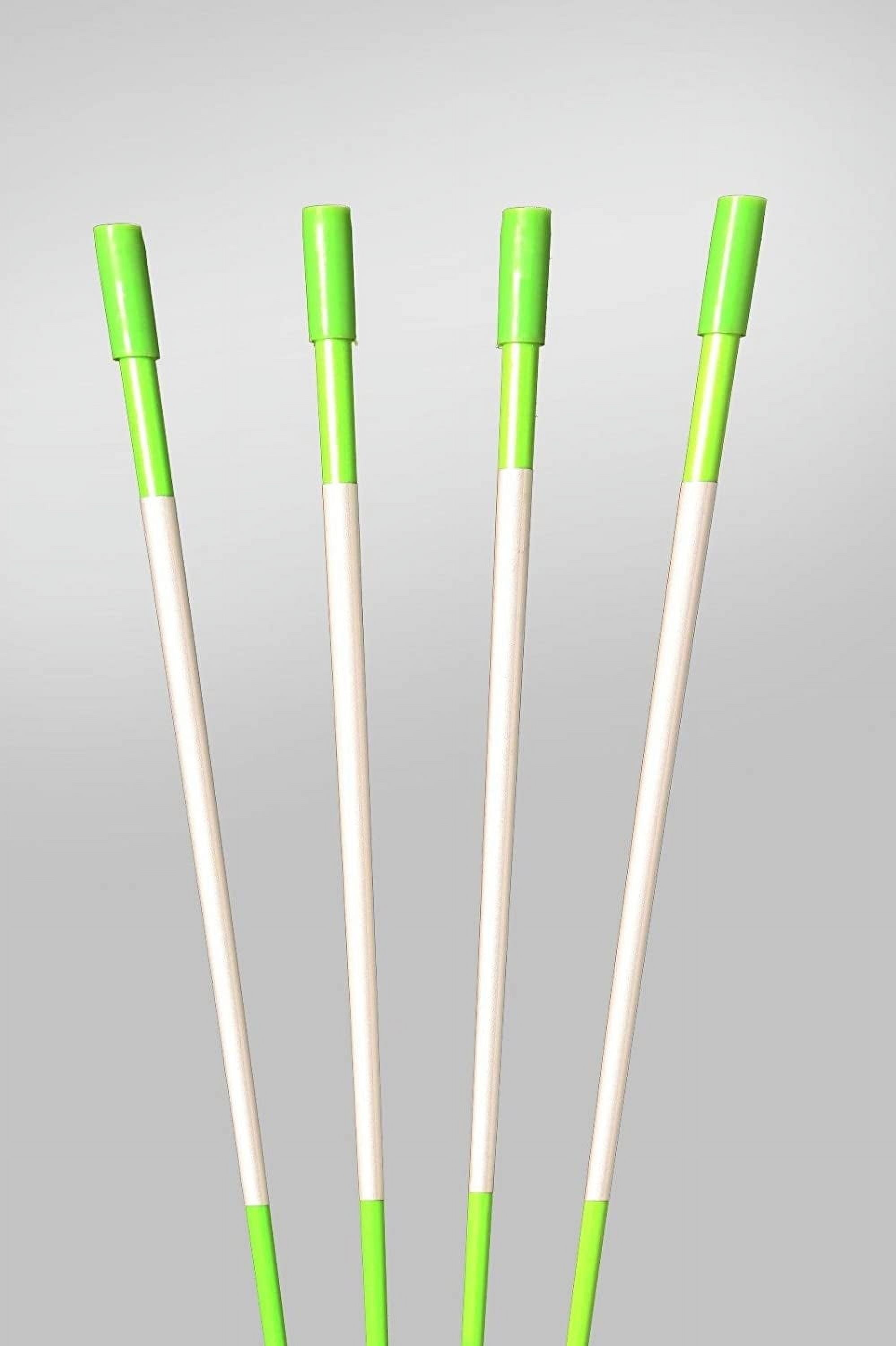 100 Driveway Markers, Reflective Snow Stakes, Plow Stakes,1/4" Thick X ...