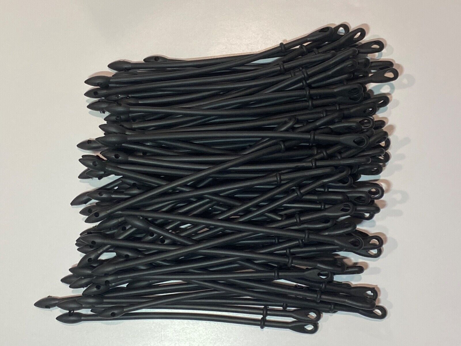 100 Duck Hunting Decoy Stretch Cords for J Hook Keel Weights Stretchee ...