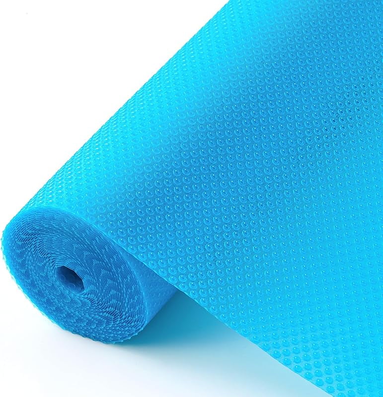 100% EVA Shelf Liner for Kitchen Cabinet, 12" x 240" Drawer Liners Non ...