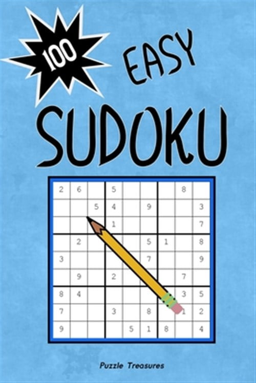 100 Easy Relaxing Sudoku Puzzles: Sudoku Puzzle Books for Adults, Kids ...
