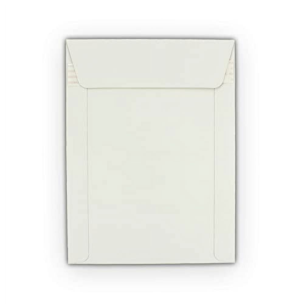 100 EcoSwift 11 x 13.5 Rigid Photo Mailers Keep Flats White Cardboard ...