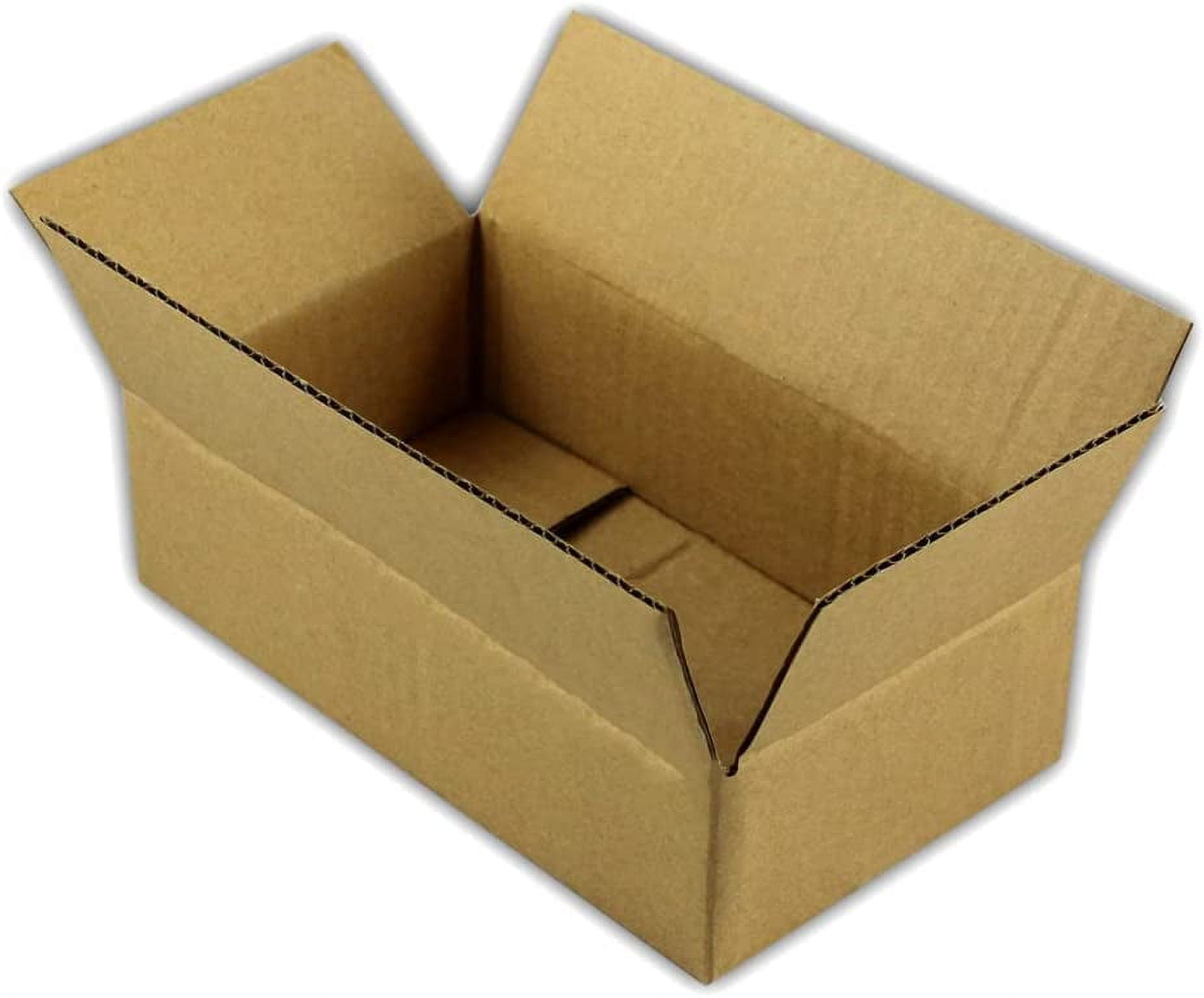 100 EcoSwift 7x4x2 Corrugated Cardboard Packing Boxes Mailing Moving ...