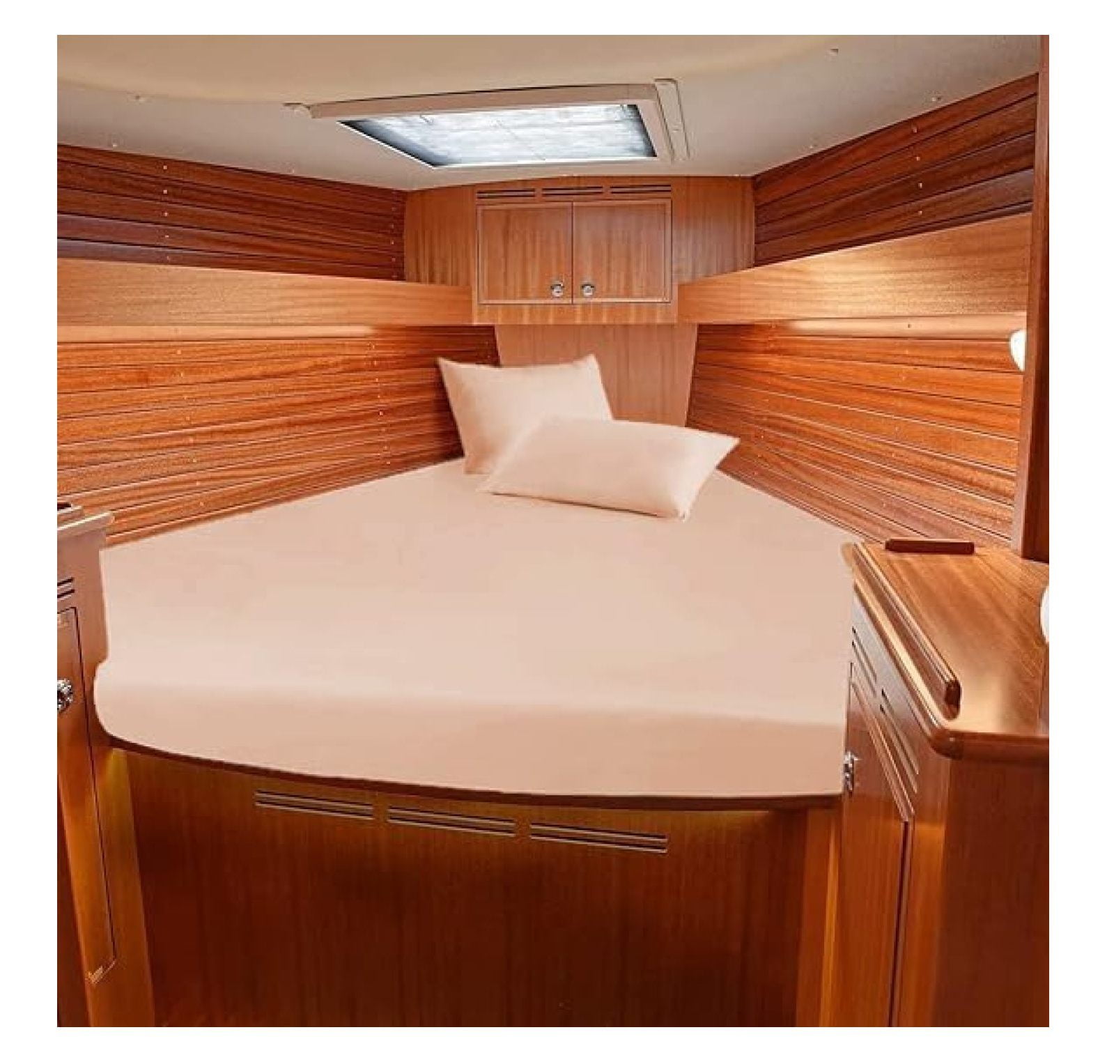 100% Egyiptan Cotton 800 Thread Count - 3 Piece Universal V Berth The ...