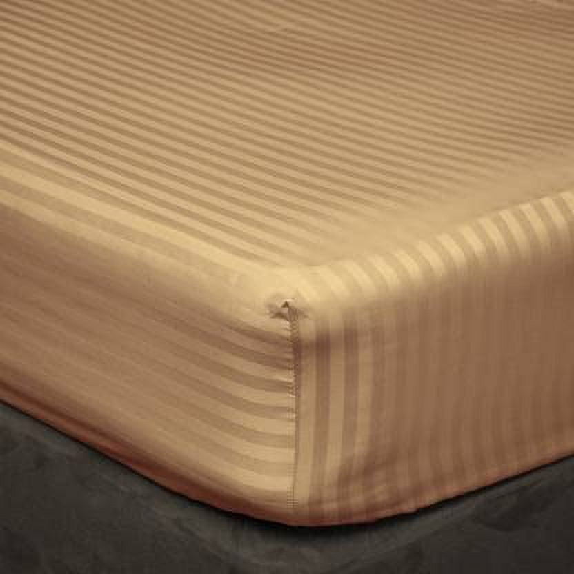 100% Egyptian Cotton, 300 Thread Count, Fully Elasticized Fitted ...