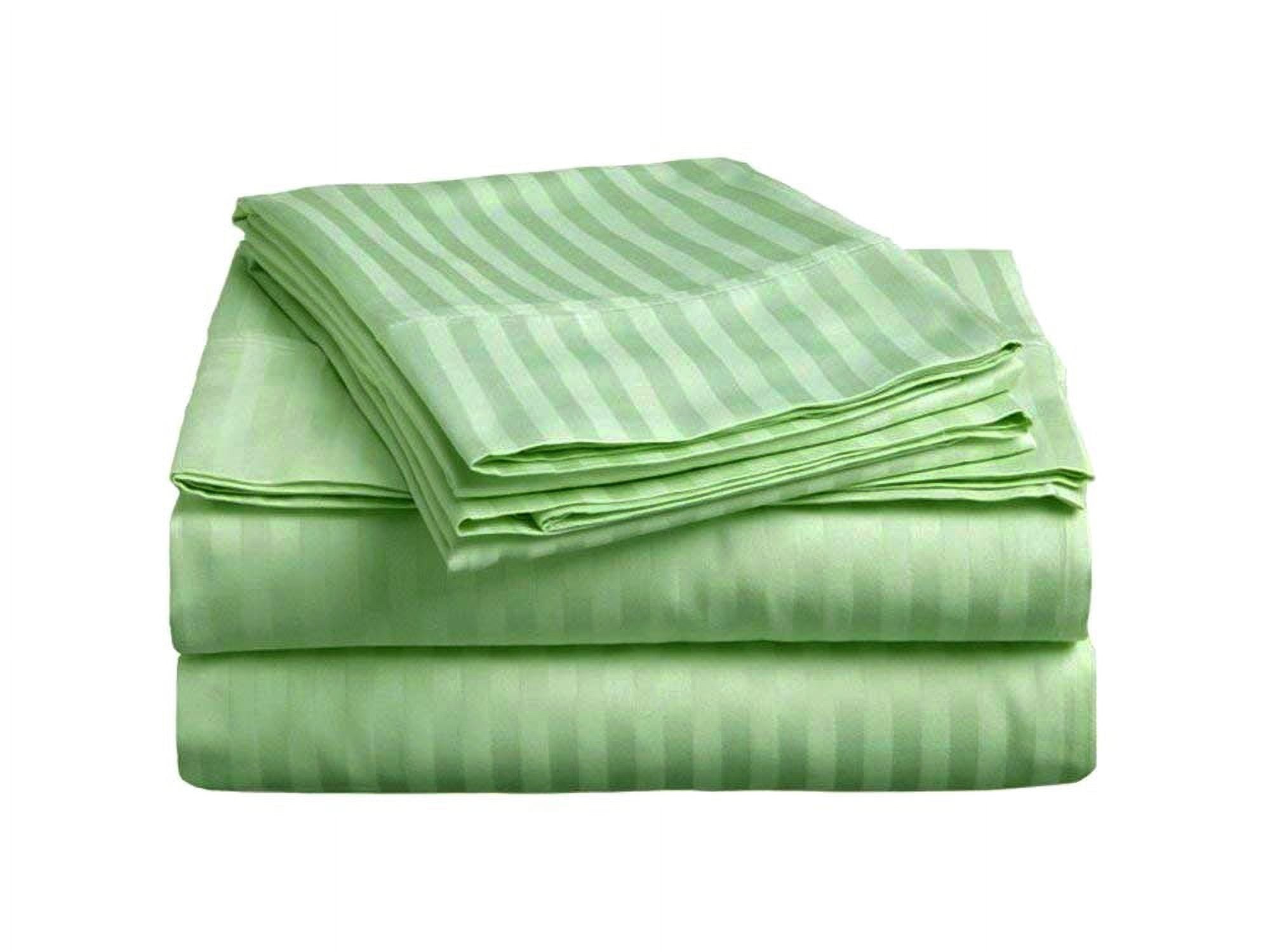 100% Egyptian Cotton, 400TC, 1 Piece Flat Sheet, 1 Piece Fiited Sheet ...