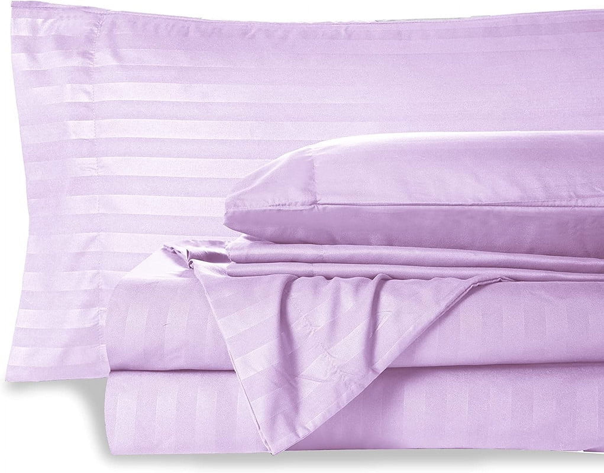 100% Egyptian Cotton, 400TC, Hotel Quality Sheets, 1 Flat Sheet, 2 ...