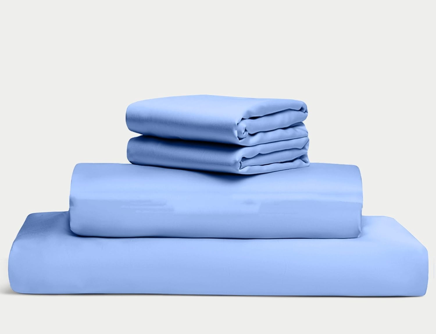 100% Egyptian Long Staple Cotton Bedsheet Set, 1000 Thread Count, 4-PC ...