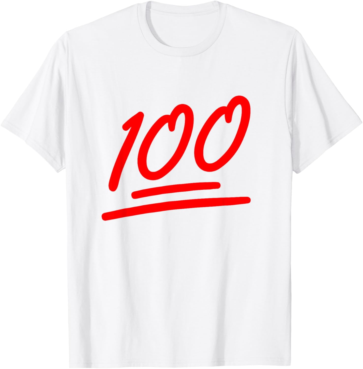 100 Emoticon Funny 100 Emote Art Cool Fun One Hundred T-Shirt mens t ...