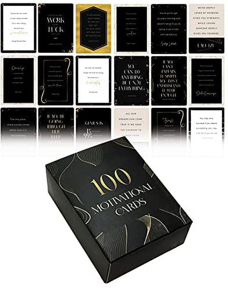 100 Encouragement Quote Cards, Famous Inspirational Quotes, All Unique ...