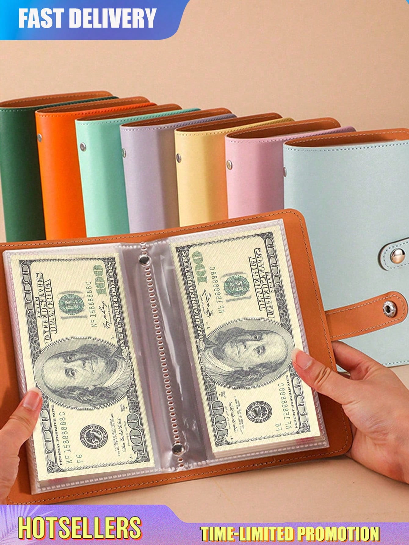 100 Envelope Budget Challenge Binders Money Saving Binders Multi ...