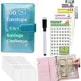 100 Envelope Challenge Binder,2024 Exclusive 52 Weeks / 100 Days 5050 Money Savings Challenges ...