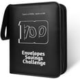 100 Envelope Challenge Binder, 2025 Upgrade 100 Envelopes Money Saving ...