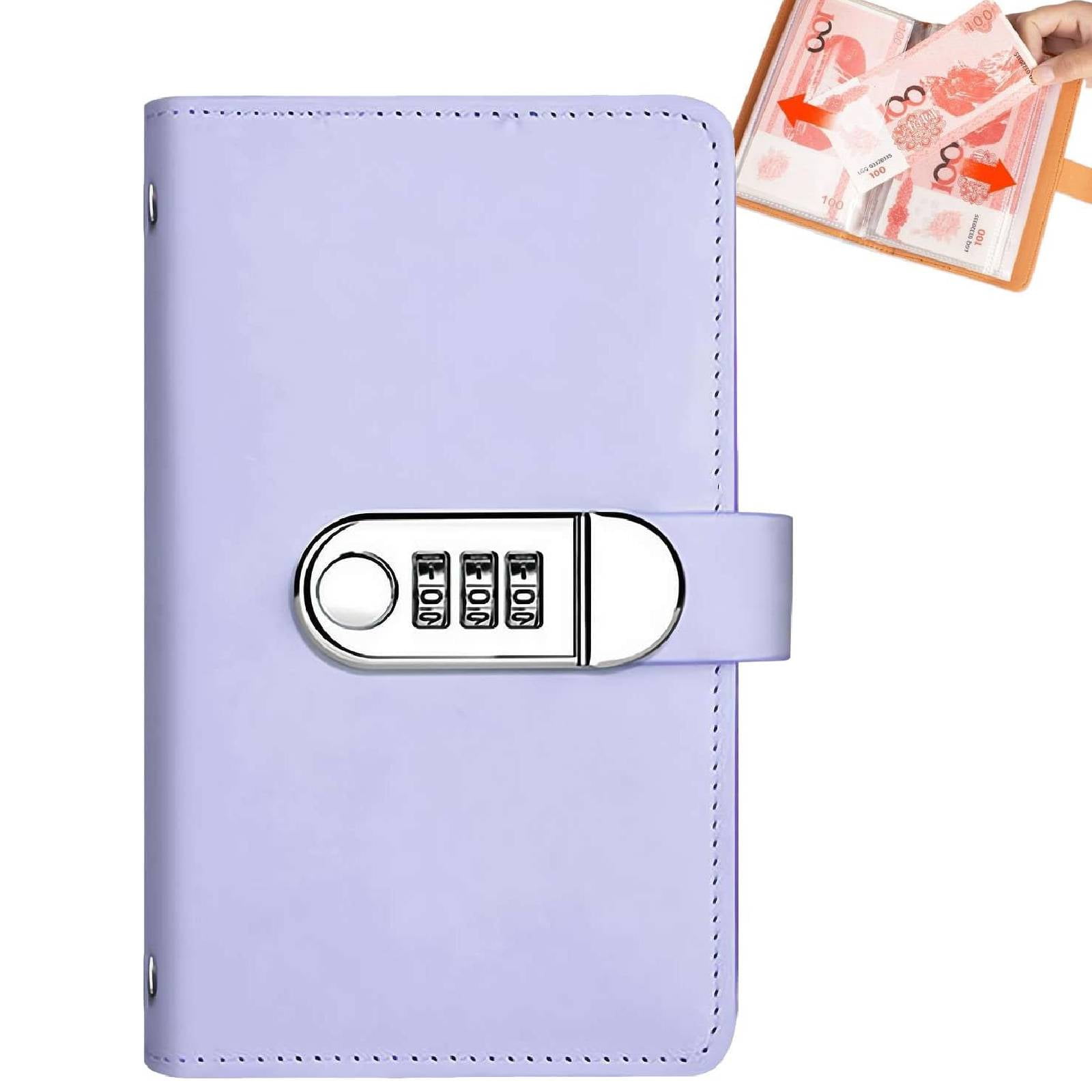 100 Envelope Challenge Binder with Lock, 2026 Savings Challenges Book ...