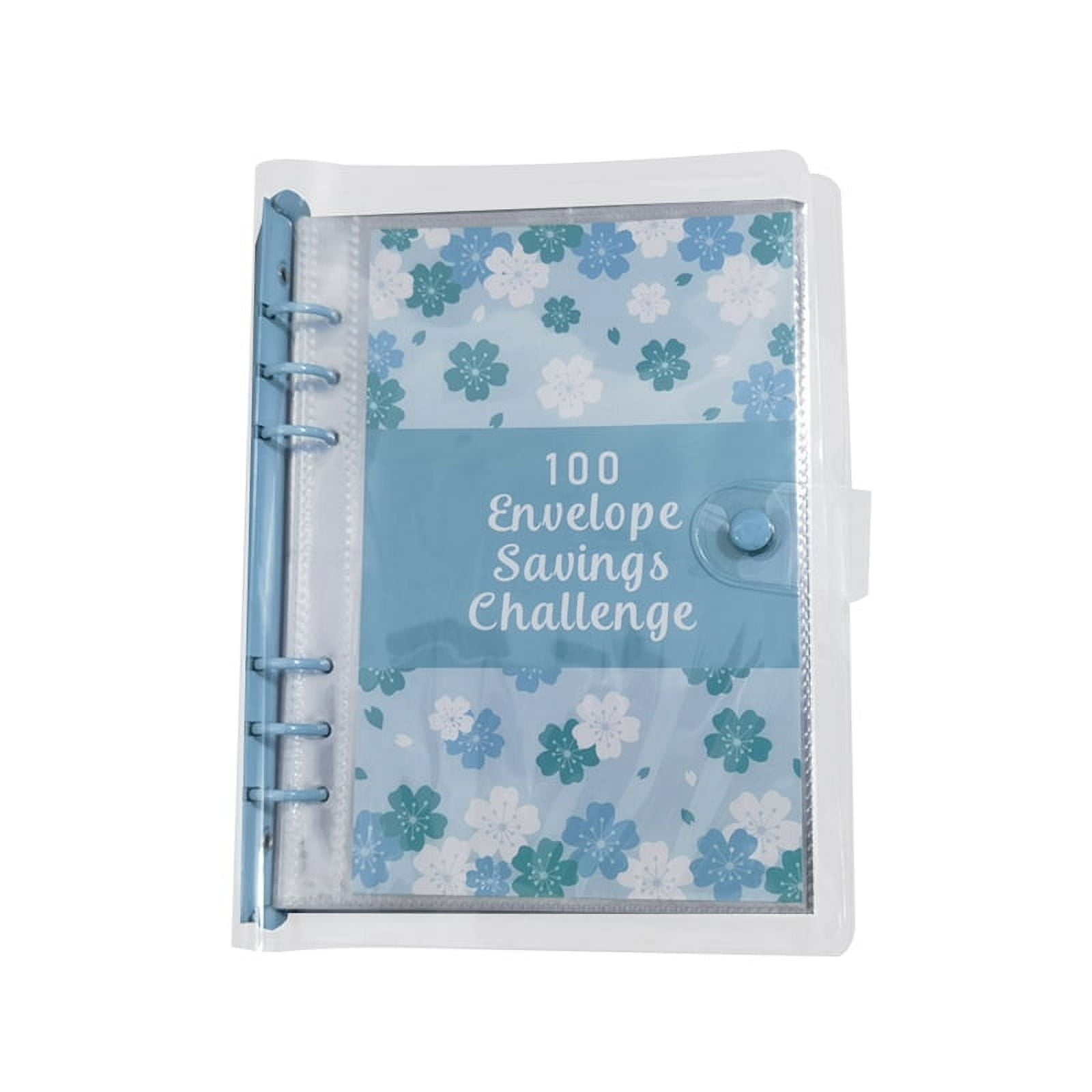 100 Envelope Challenge Binder Savings Binder for Save 5050 with Cash ...