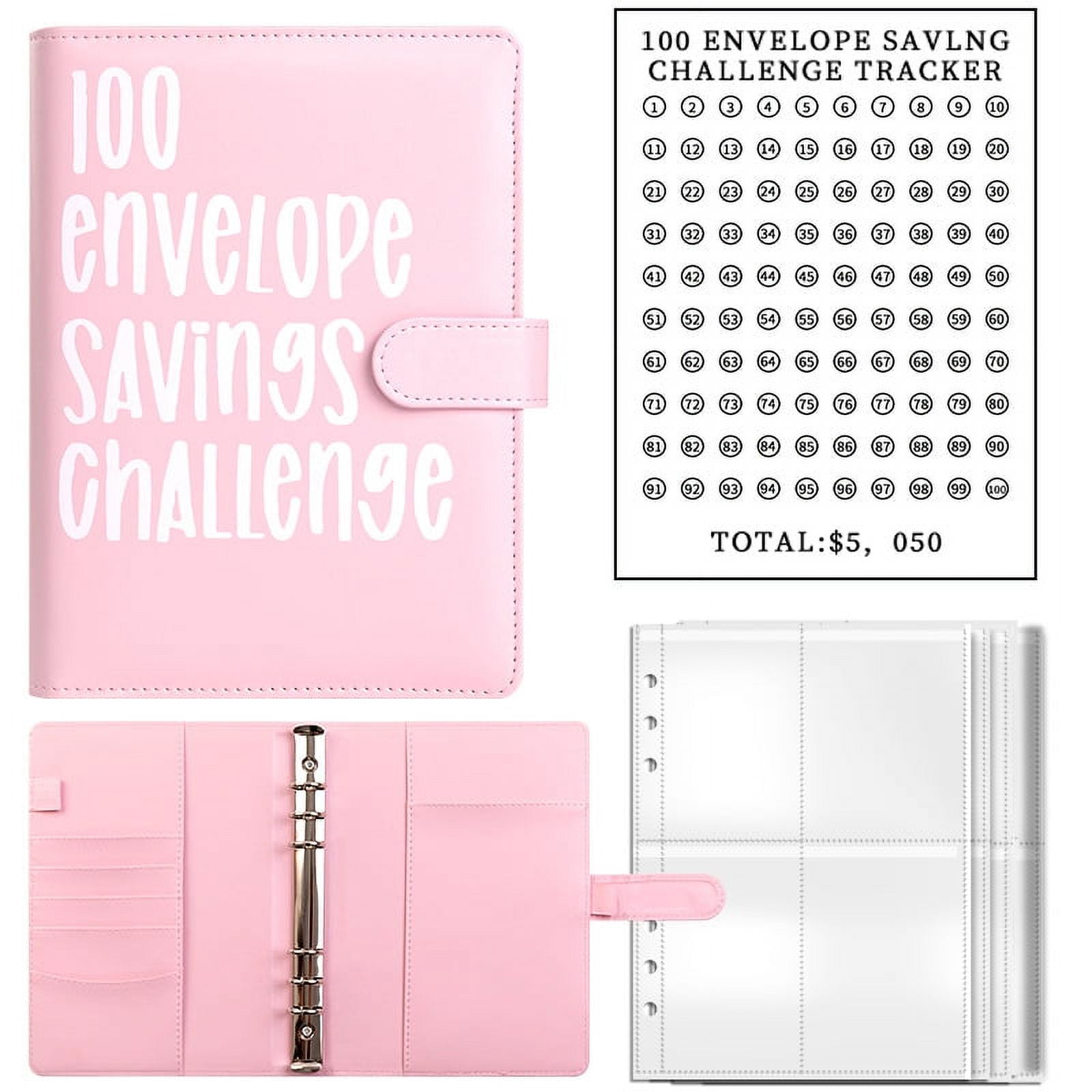 100 EnvelopeChallenge Binder100 days couple challenge saving money ...