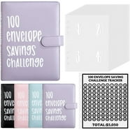 100 Envelope Challenge Binder,2024 Exclusive 52 Weeks / 100 Days 5050 Money Savings Challenges ...