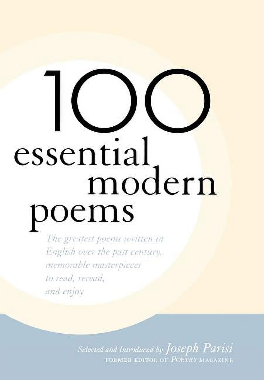 100 Essential Modern Poems (Hardcover) - Walmart.com