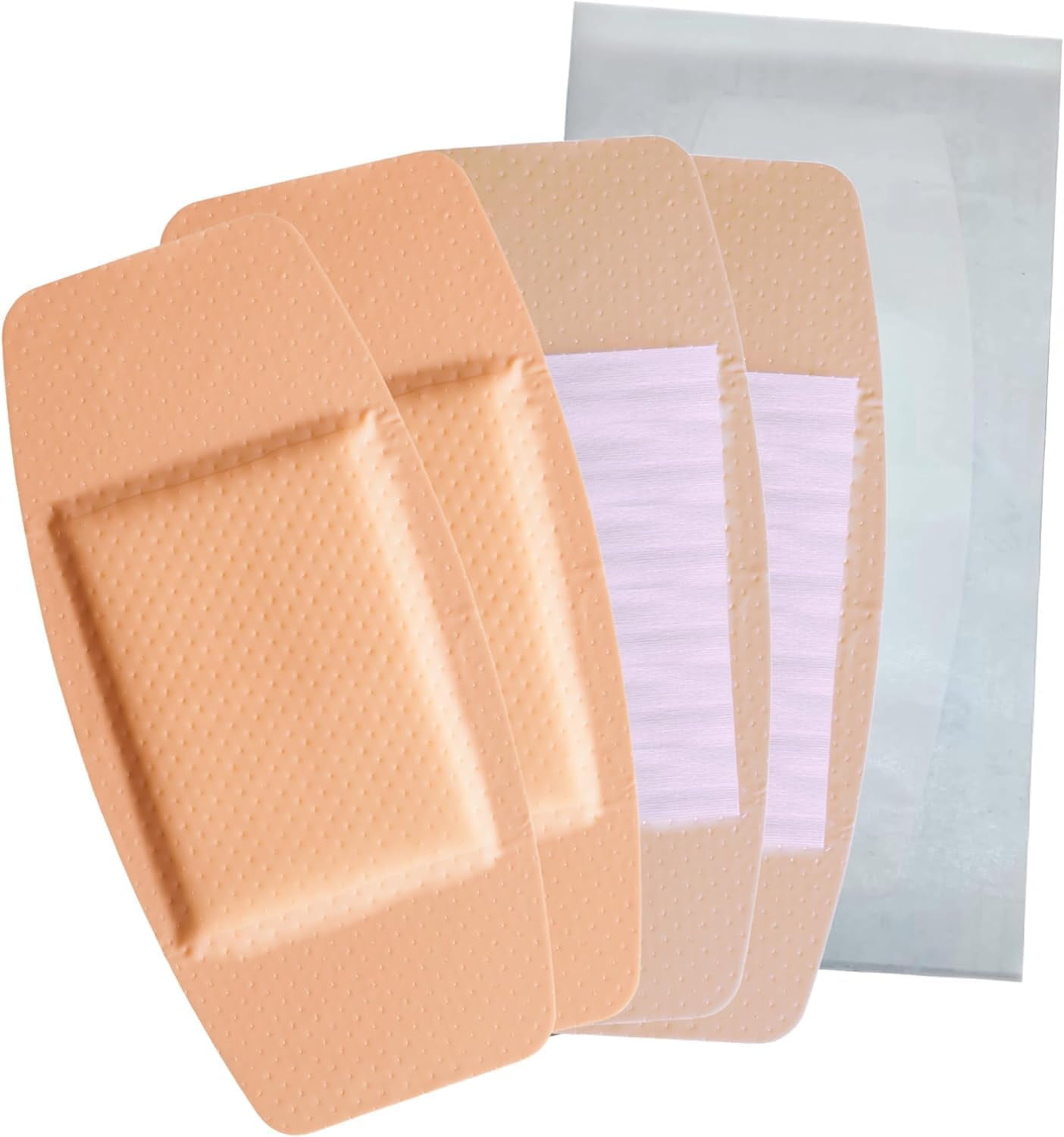 100 Extra Large Adhesive Bandage Patch –50mm*100mm Sterile Sheer ...