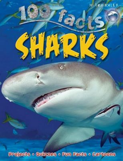 Pre-Owned 100 Facts Sharks: Projects, Quizzes, Fun Facts, Cartoons ...