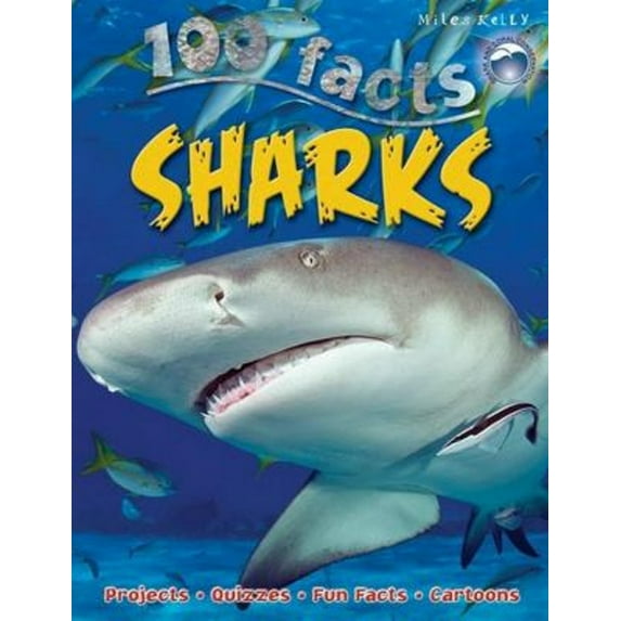 Pre-Owned 100 Facts Sharks: Projects, Quizzes, Fun Facts, Cartoons ...