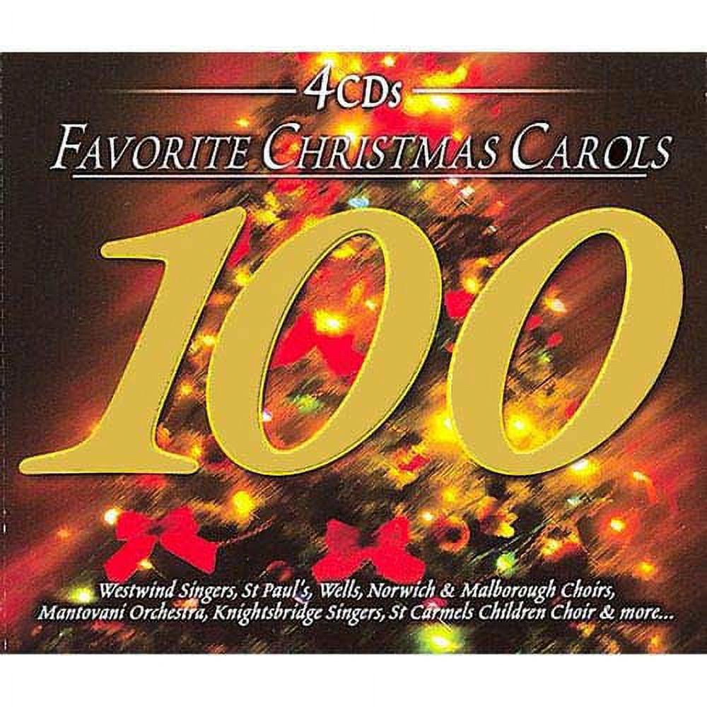 Pre-Owned 100 Favorite Christmas Carols (4 Disc Box Set) - Walmart.com