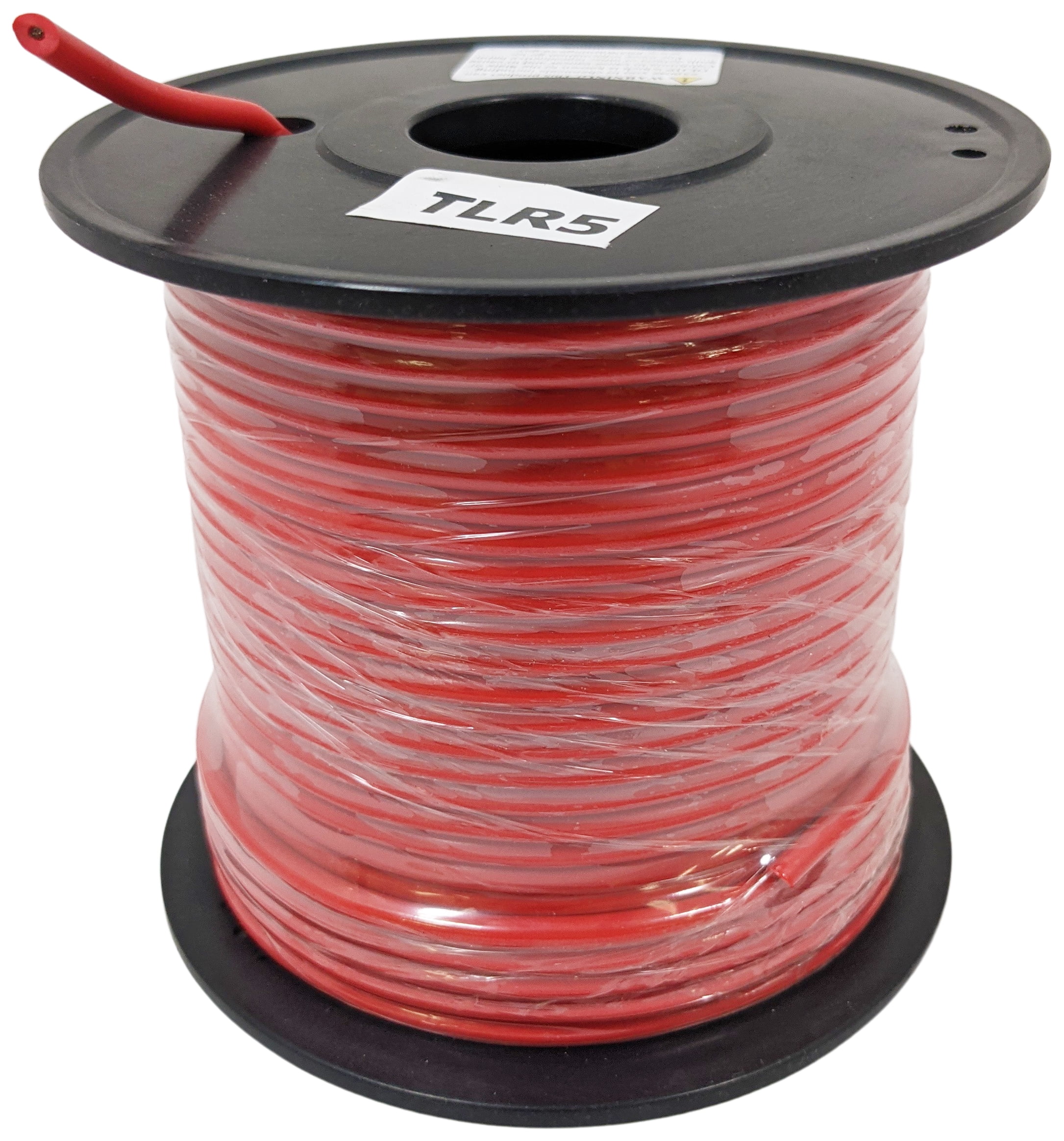 100 Feet 18 Gauge Stranded Flexible Test Lead Wire, Rubber Insulated ...