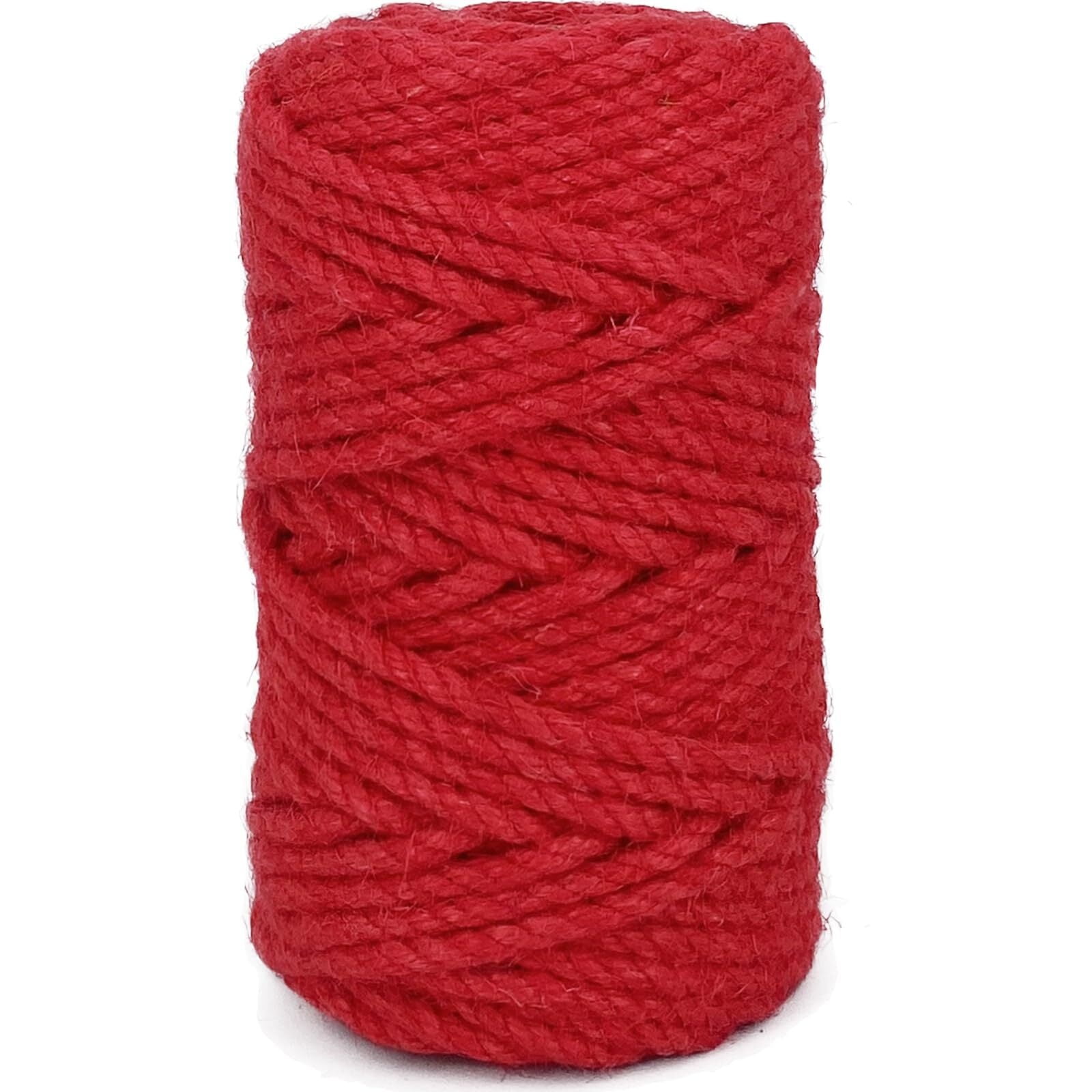 100 Feet Natural Craft Rope 4mm 5mm.6mm.8mm.12mm Jute Rope Twine String ...