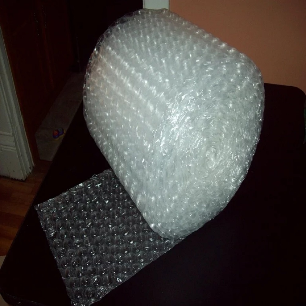Bubble Wrap Roll 100 Feet - 12" Wide, 5/16" Medium Bubbles, Perforated Every Foot Wrap Bubble