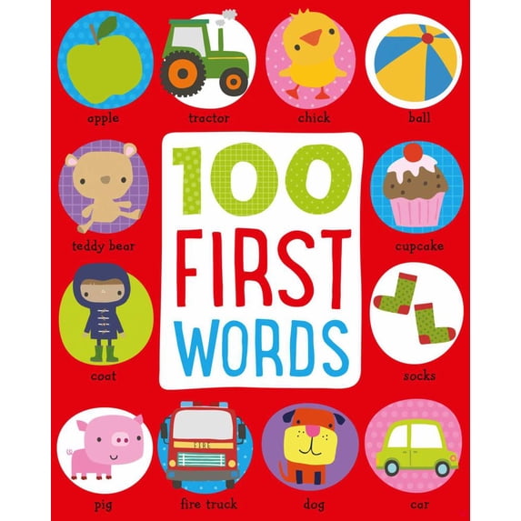 100 First Words (Board Book) - Walmart.com