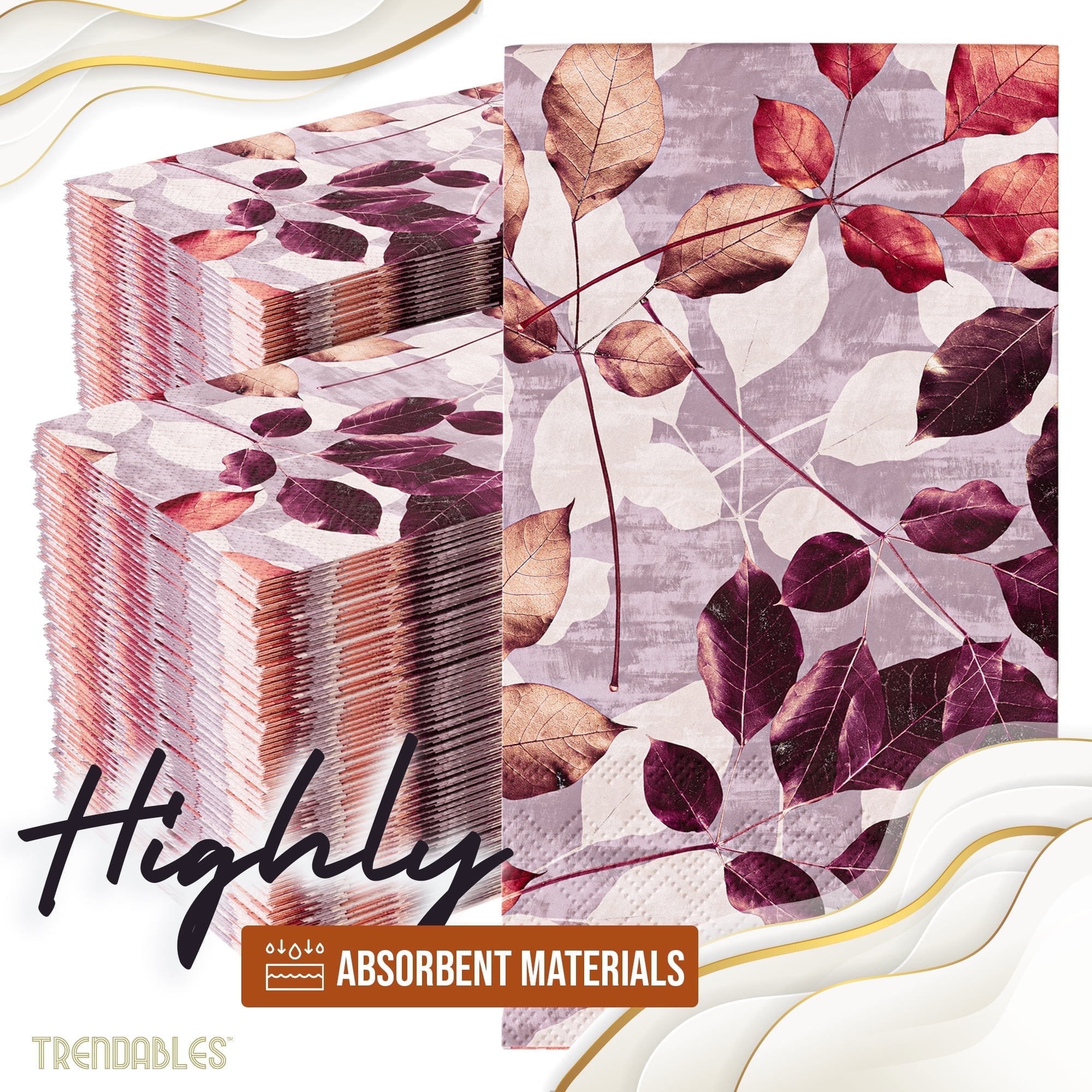 Crown Display Disposable Napkins, 100 Count - Walmart.com