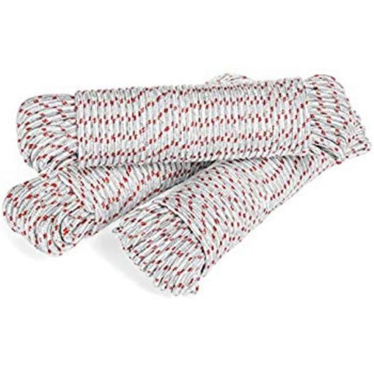 100 Foot 490 Gram Poly Braided Rope (Available in a pack of 2 ...