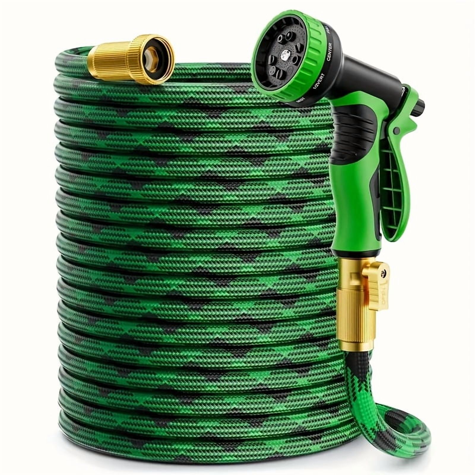 100 Foot Industrial Water Hose - High Pressure Durable Garden Hose with ...