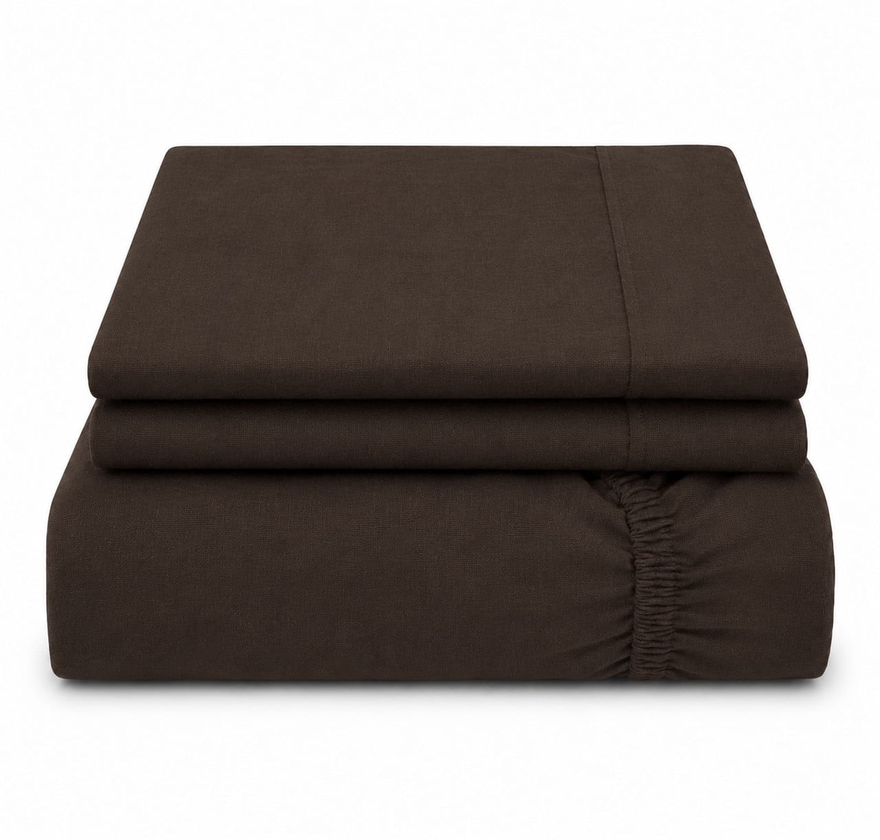 100% French Linen Fitted Sheet Set – California King Size-(72x84+16 ...