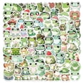 100 Frog Stickers, Cute Frog Vinyl Decals for Water Bottles, Laptops ...