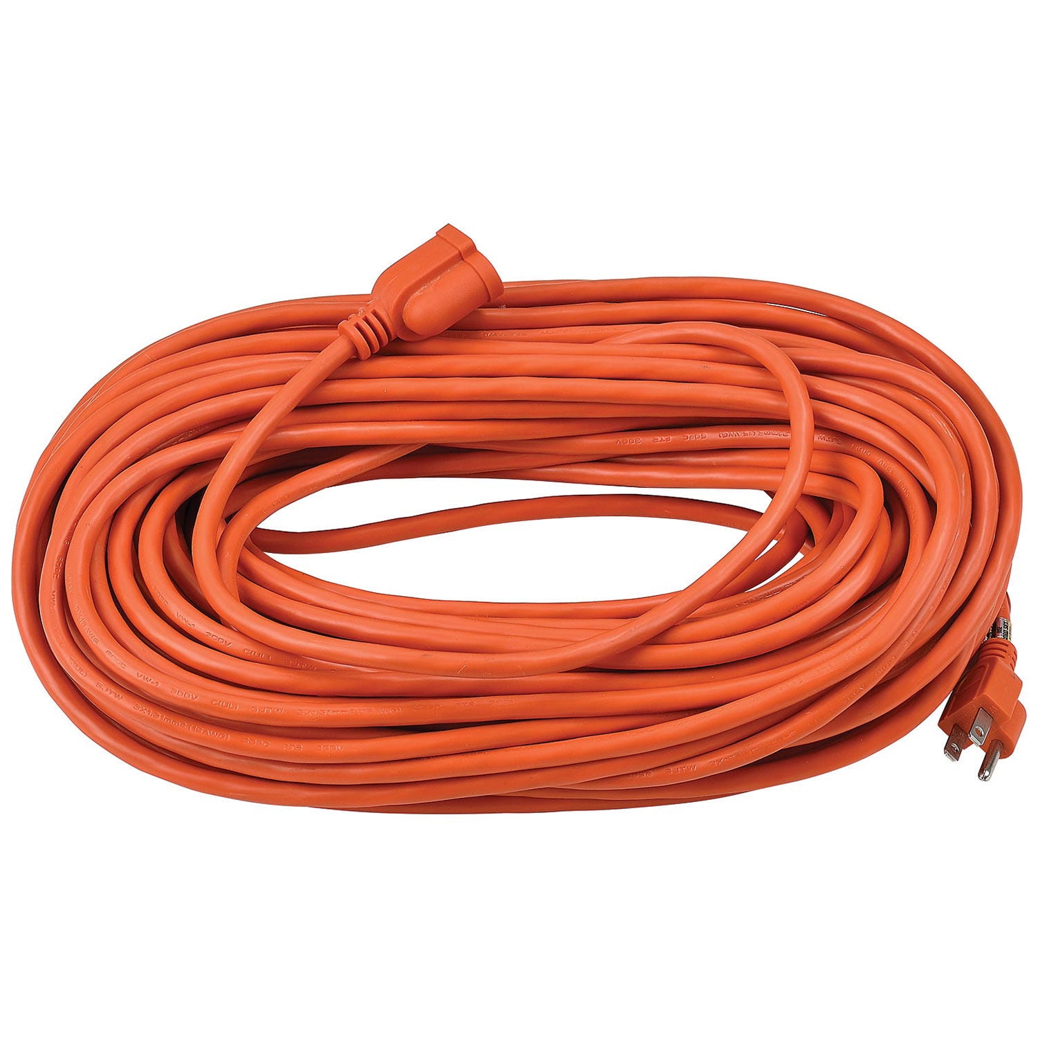 Global Industrial 100 Ft. Outdoor Extension Cord 16/3 Ga 10A Orange ...