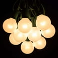 100 Foot G40 White Satin Pearl String Lights with Green Wire - Walmart.com