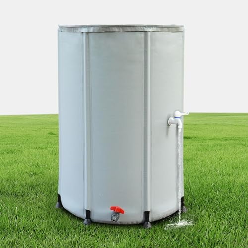 100 Gallon Collapsible Rain Water Collection Barrel, Foldable Rain ...