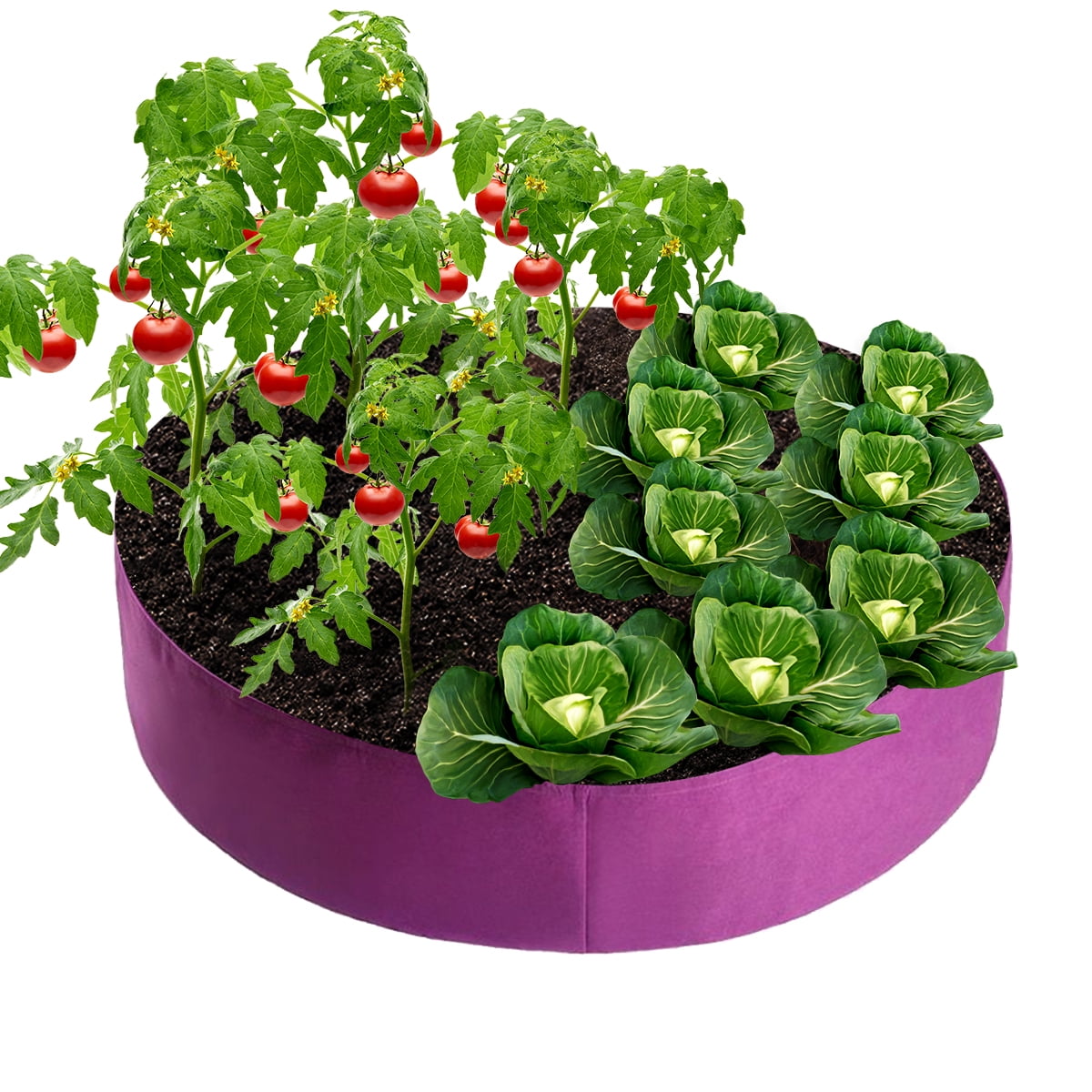 100 Gallon Pots for Plants Growing Raised Bed Garden Flower Planter ...