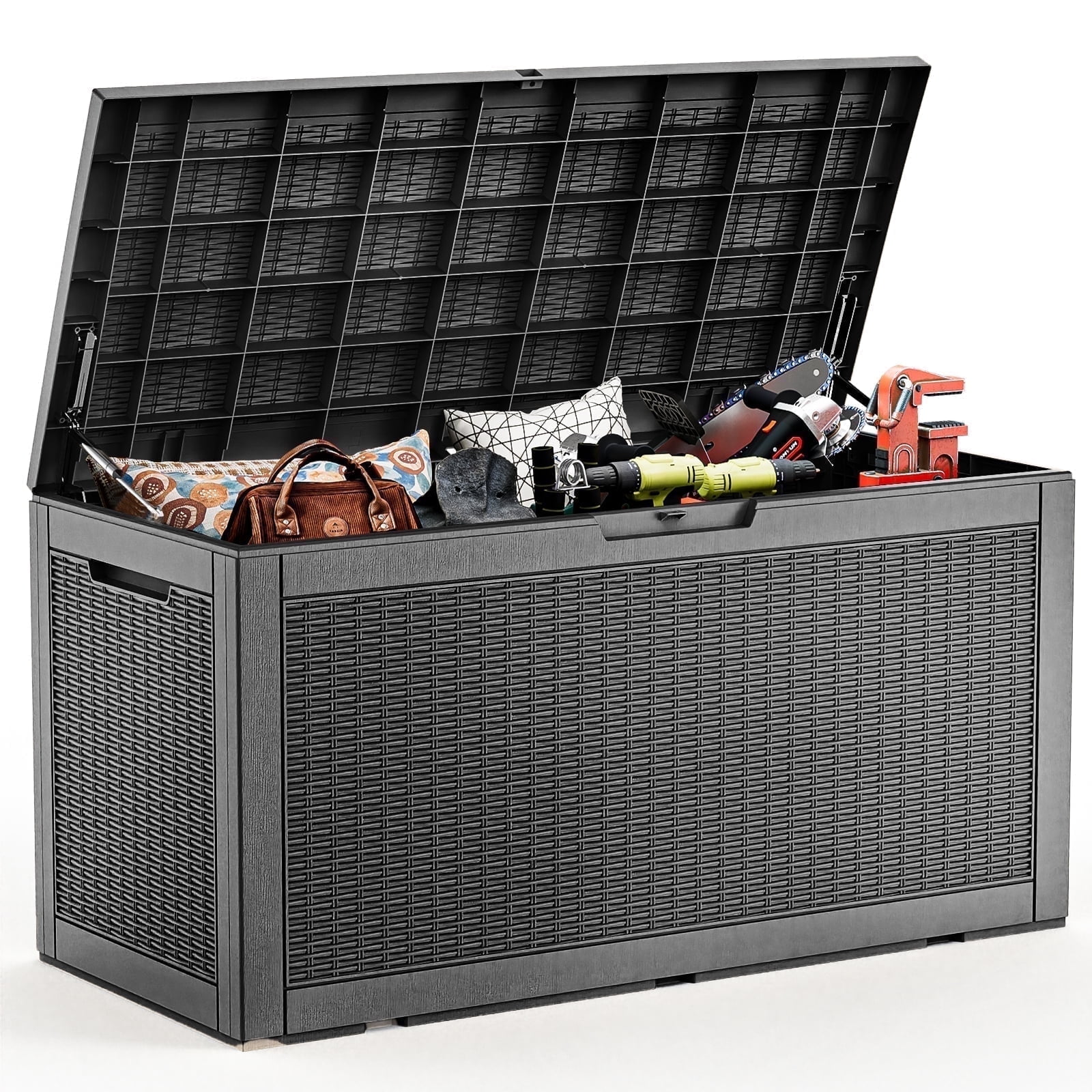 Walmart Black Friday Deals 2025 - 100 Gallon Resin Deck Box, Lockable ...
