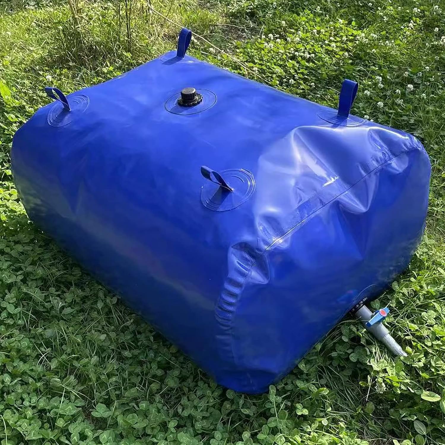 100 Gallon Water Storage Bladder, Foldable Large-Capacity Rainwater ...