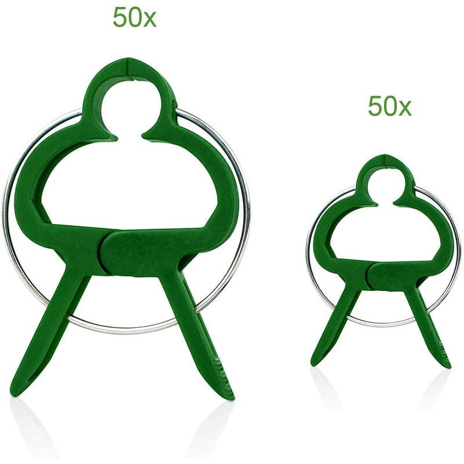 100 Garden Clips for Tomatoes, Roses, Cucumbers and Other Climbing ...