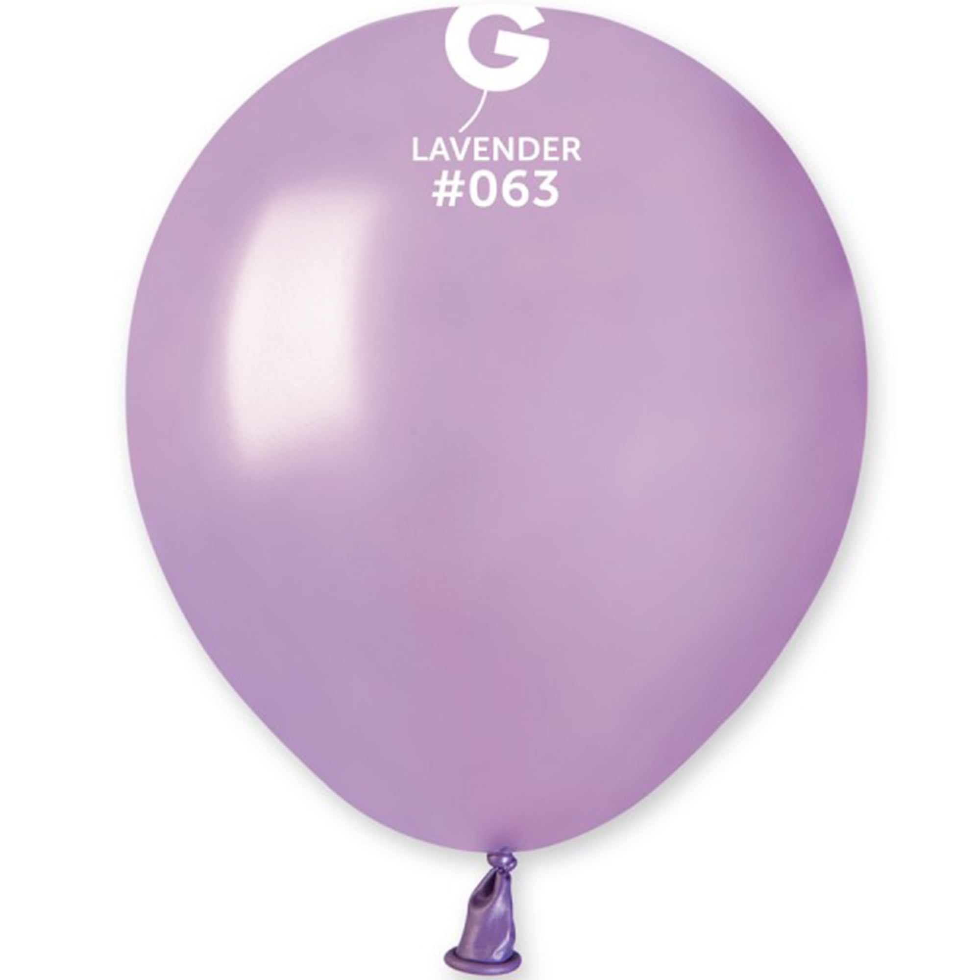 100 Gemar Metallic Lavender Balloons 5" - Walmart.com